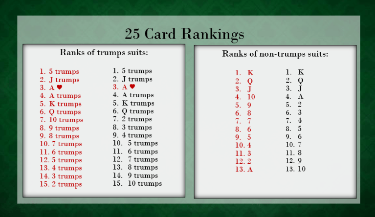How to Play the Irish Card Game “25” – Katie Using Words